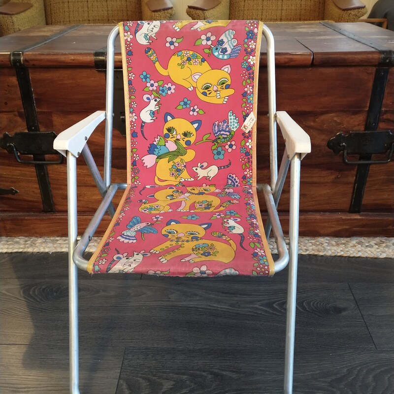 Vintage Camp Chair - Etsy