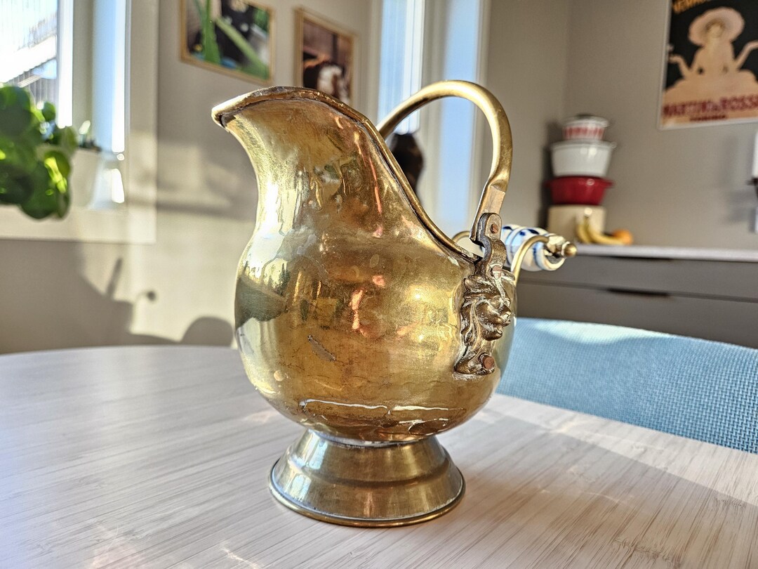 Brass Victorian Style Planter/flower Pot/cottage - Etsy