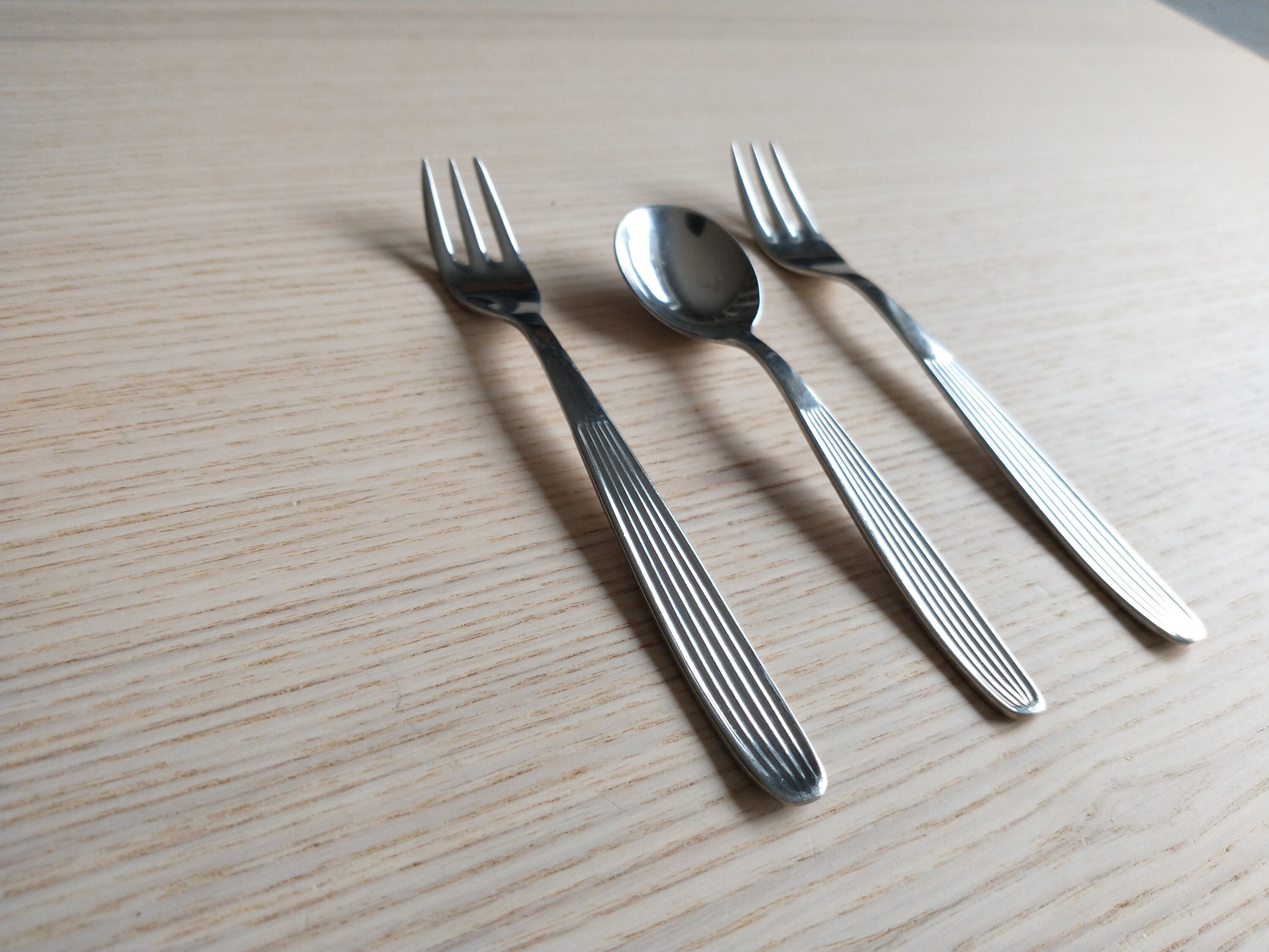 Original Hackman Scandia by Kaj Franck / Serving Forks / Egg Spoon ...