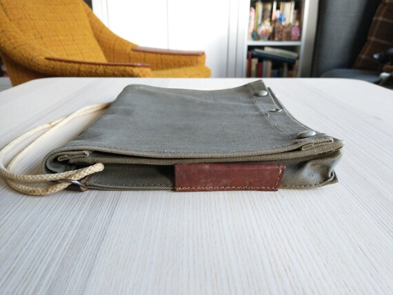 Swedish, Canvas Hiking Map Bag, Messenger Bag - Gem