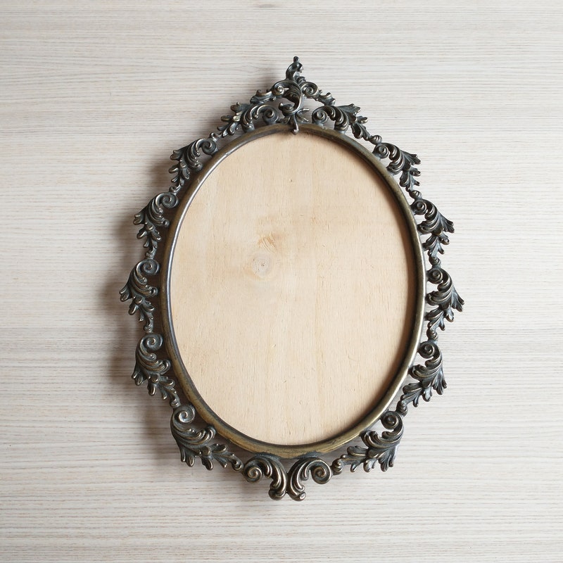 Oval Picture Frame - Etsy