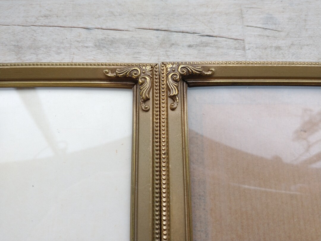 Pair Antique Bronze Frames, Table Top, Wall Decor, Vintage Wedding - Etsy