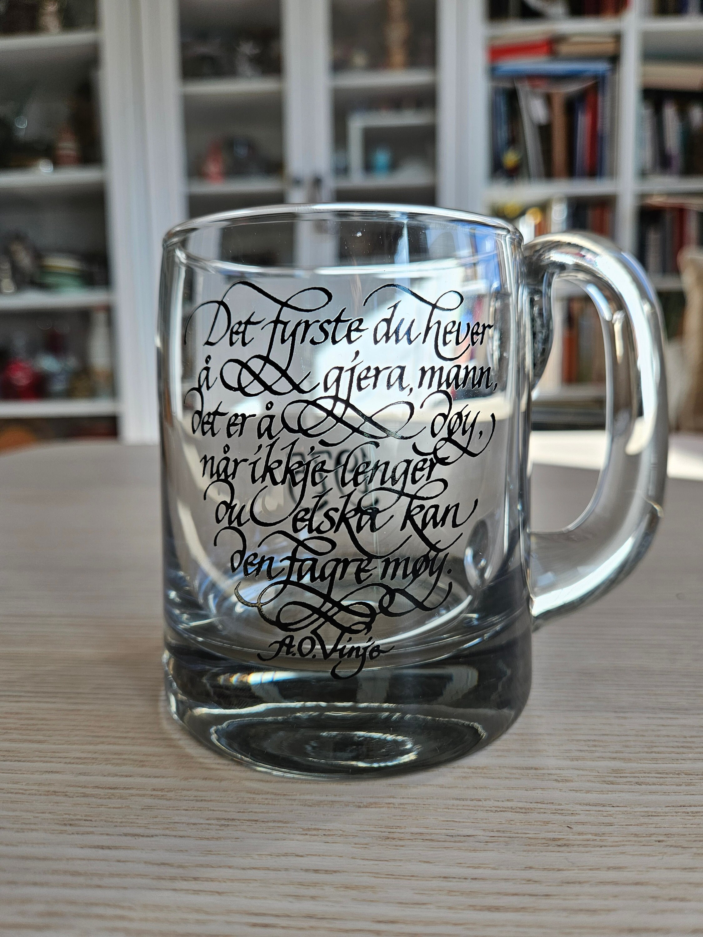 1975 Hadeland Glassverk Norway Beer Glass/nordic Gift/ Smoked Glass - Etsy