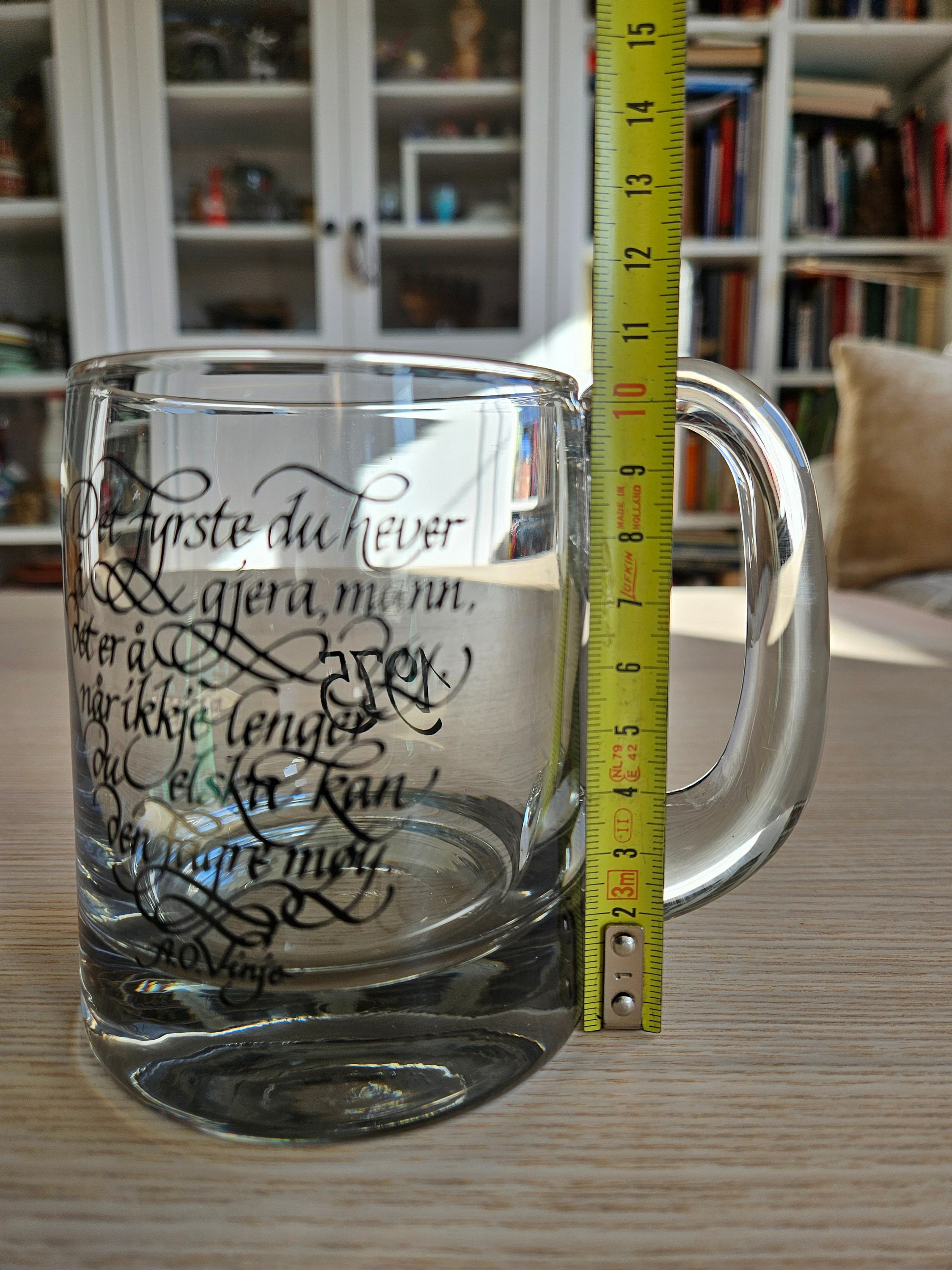 1975 Hadeland Glassverk Norway Beer Glass/nordic Gift/ Smoked Glass - Etsy