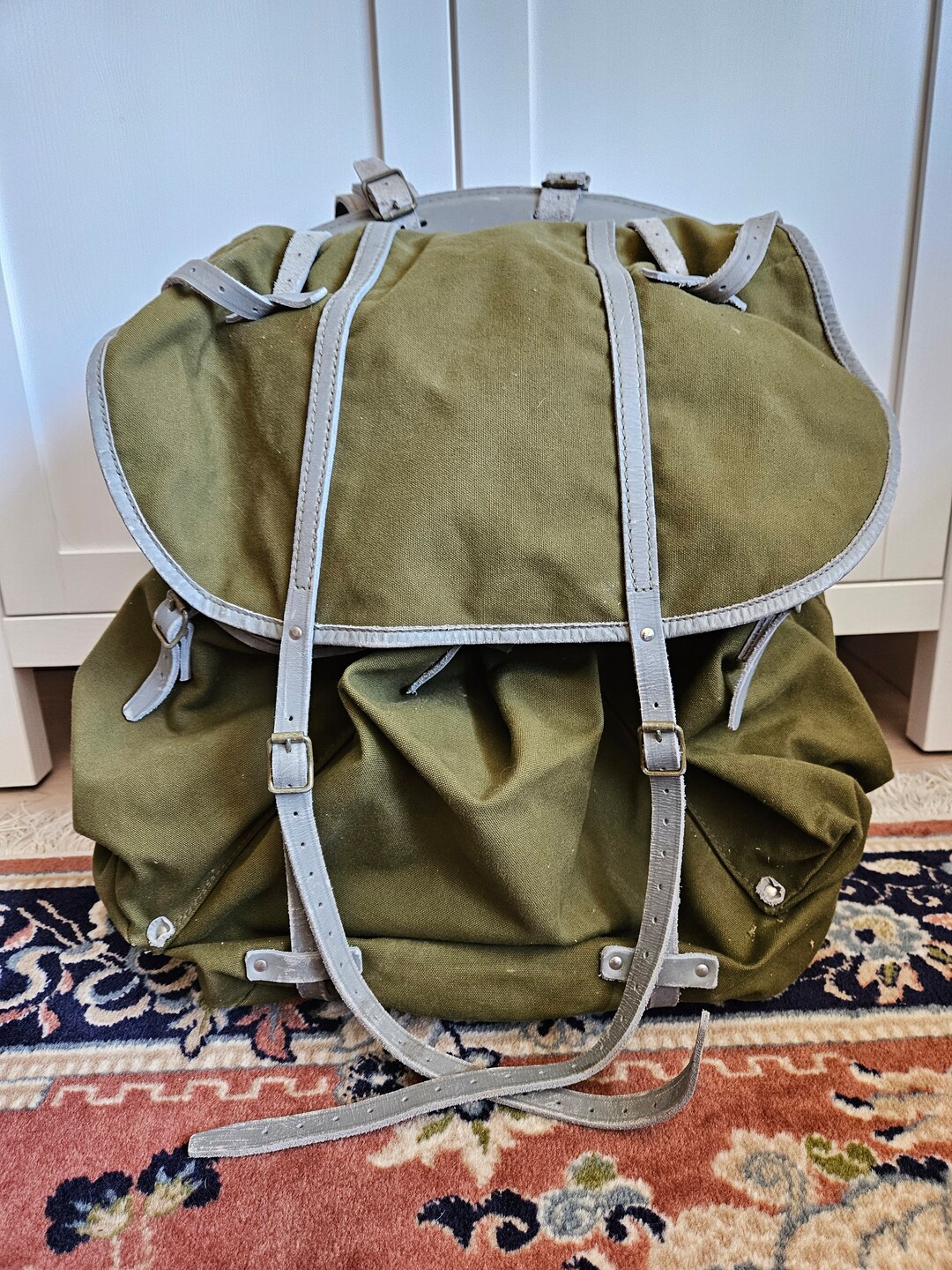 Solid Norwegian Vintage Military Rucksack/1976/camping - Etsy