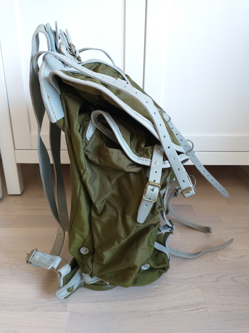 Norwegian Vintage Military Rucksack / Army Green / Gift for - Etsy