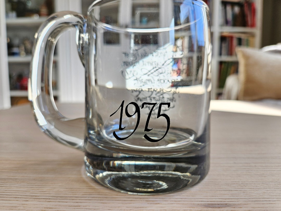 1975 Hadeland Glassverk Norway Beer Glass/nordic Gift/ Smoked Glass - Etsy