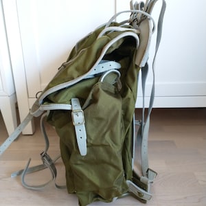 Norwegian Vintage Military Rucksack / Army Green / Gift for Him - Etsy