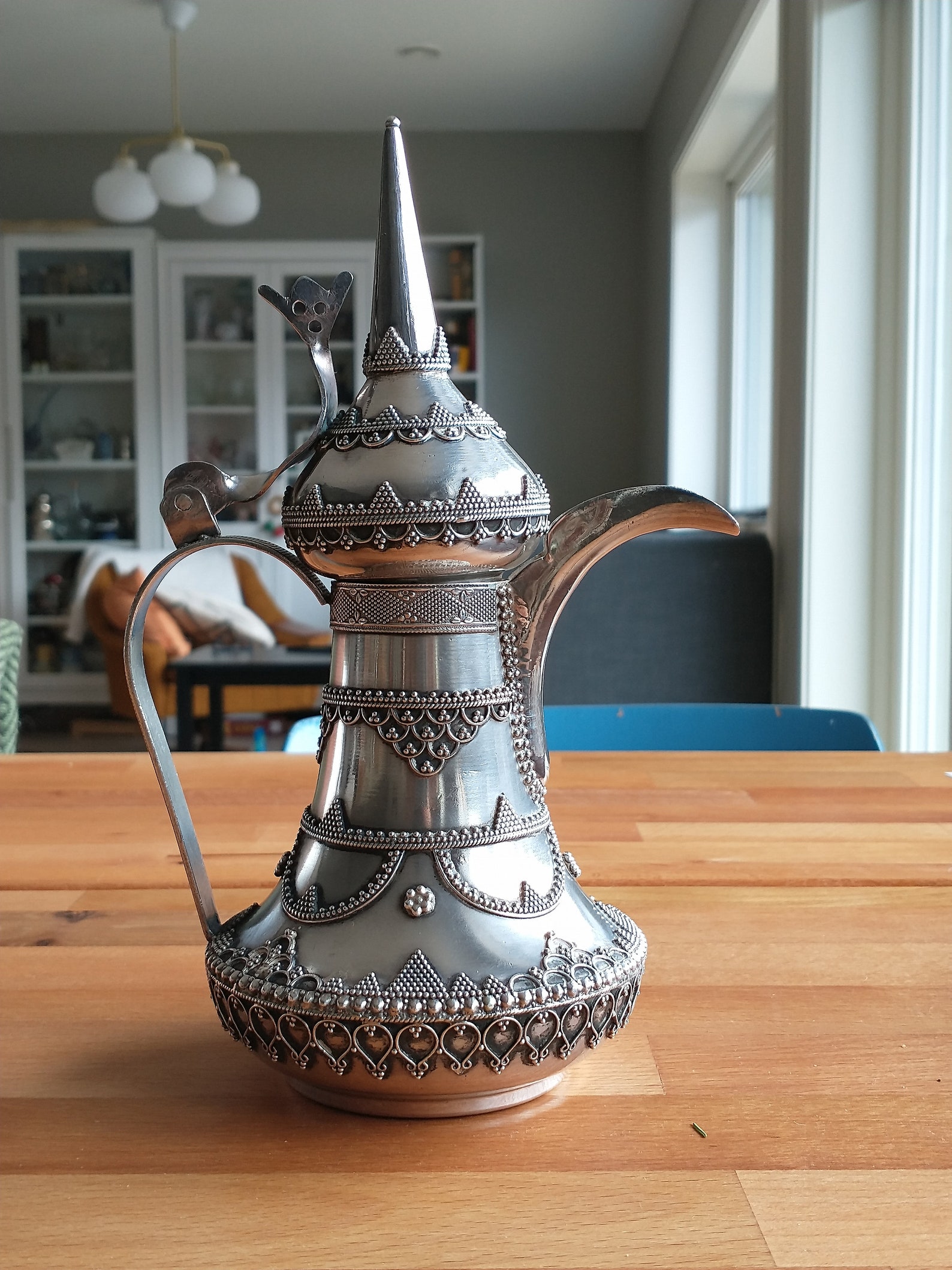 Dallah, Arabic Coffee Pot, 925 Silver, Antique, Ornament, Gift - Etsy