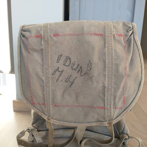 Well-used Norwegian Rucksack / Norwegian Flag / Hiking / Vintage ...