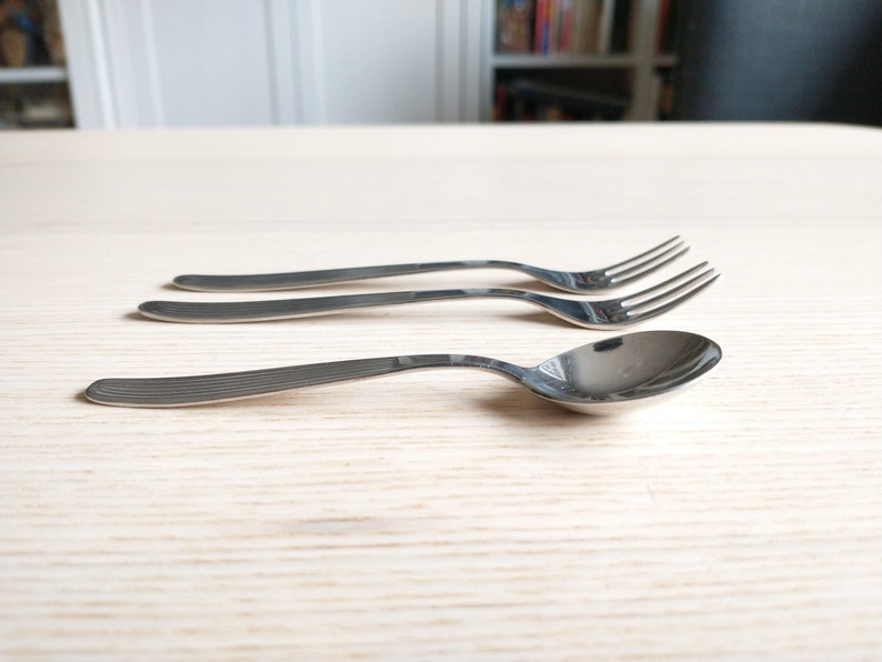 Original Hackman Scandia by Kaj Franck / Serving Forks / Egg Spoon ...