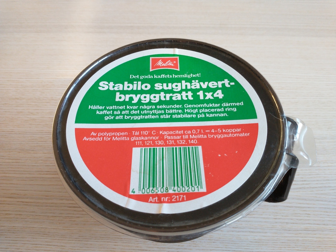 Vintage Melitta 1x4 Coffee Dripper - Brown Plastic, Made in Sweden - Etsy