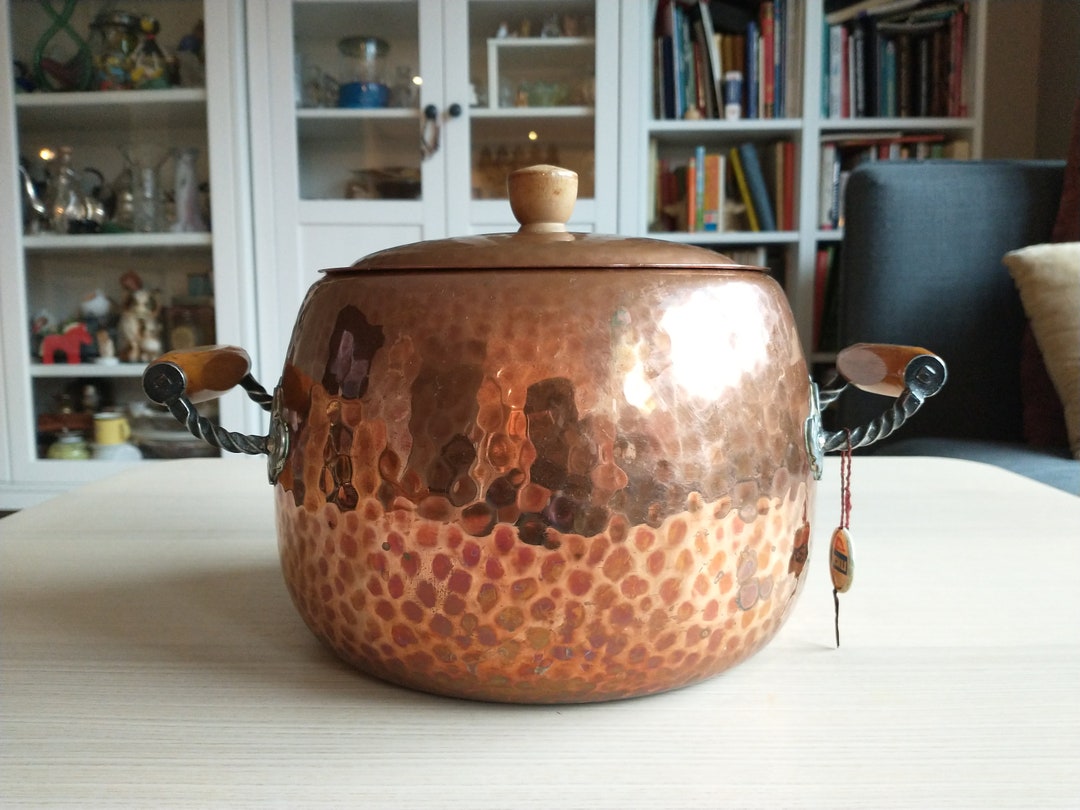 Stockli Swiss Made / Copper Cooking Pot / Vintage Kitchen - Etsy
