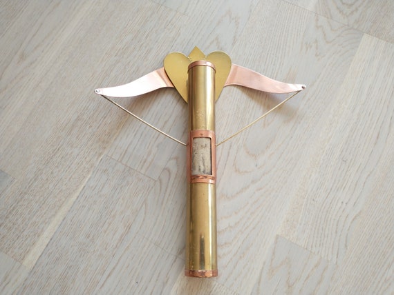 Large Matchstick-holder Brass and Copper | Etsy