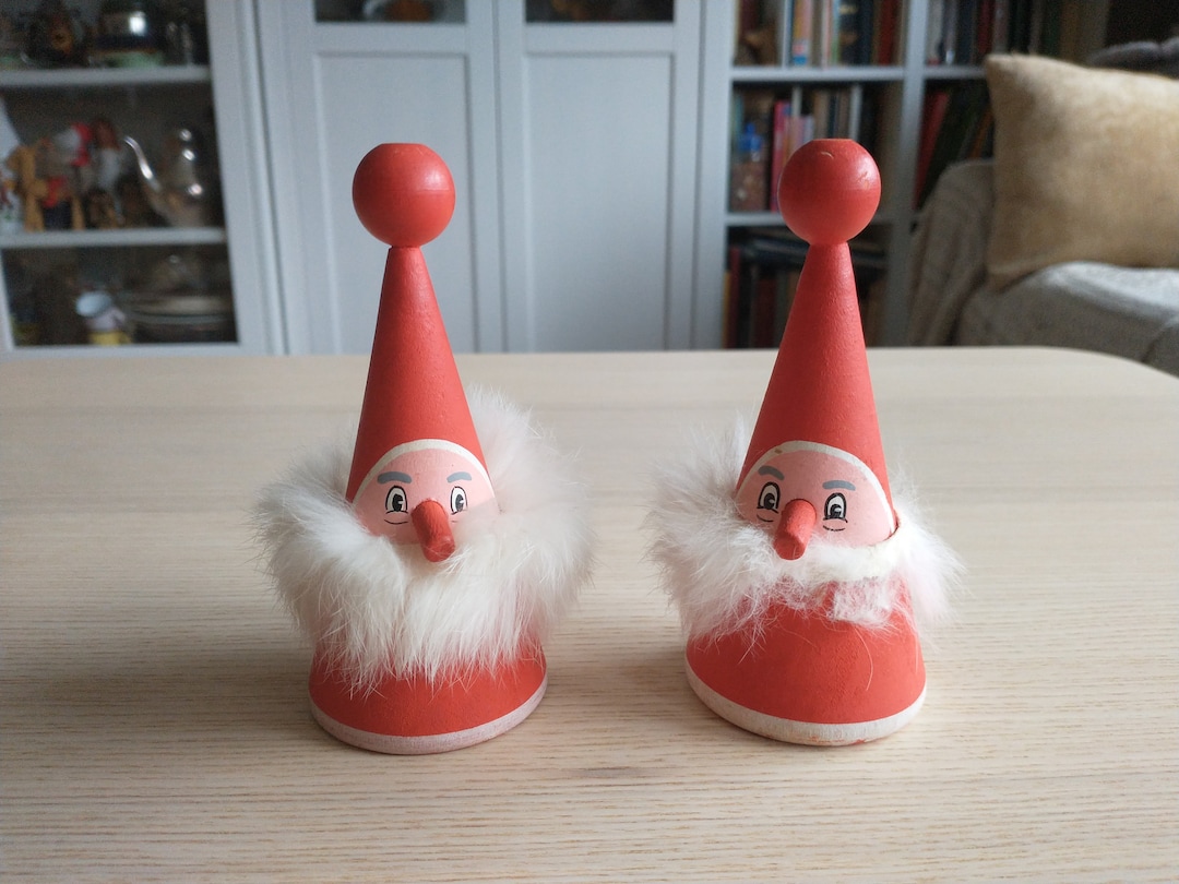 Pair Swedish Christmas Elves / Scandinavian Christmas Ornaments - Etsy