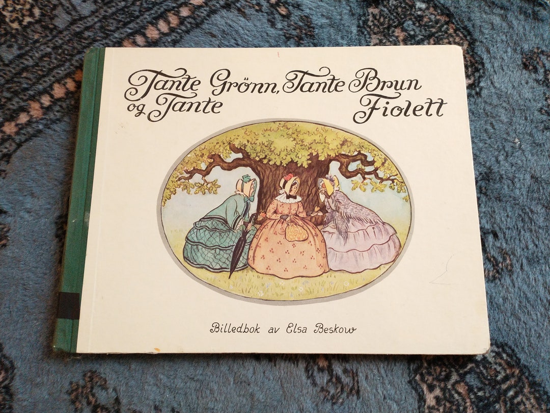 Elsa Beskow: Norwegian Vintage Children's Book (1980) - Etsy