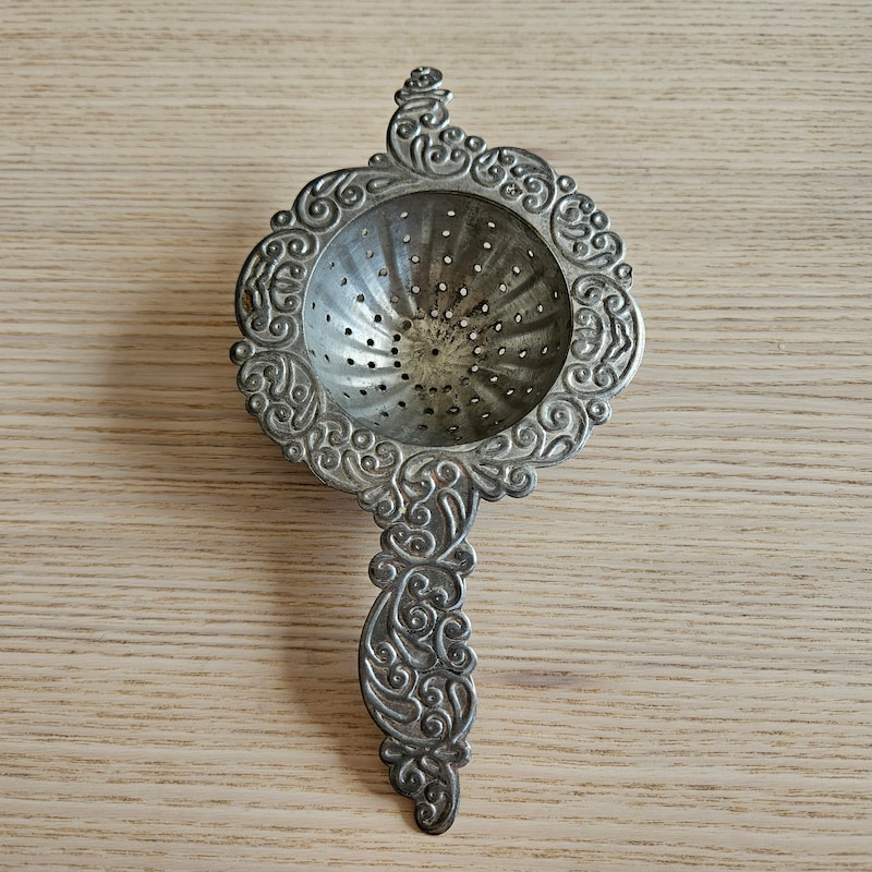 Metal Tea Strainer - Etsy