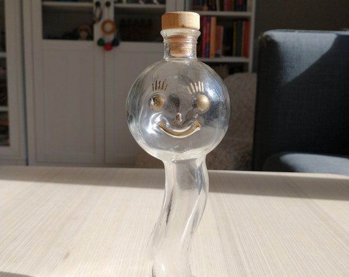 Kefla, Smile Glass Bottle, Wine Bottle, Depose Glass, Funny Gift, Shake ...