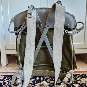 Solid Norwegian Vintage Military Rucksack/1976/camping - Etsy