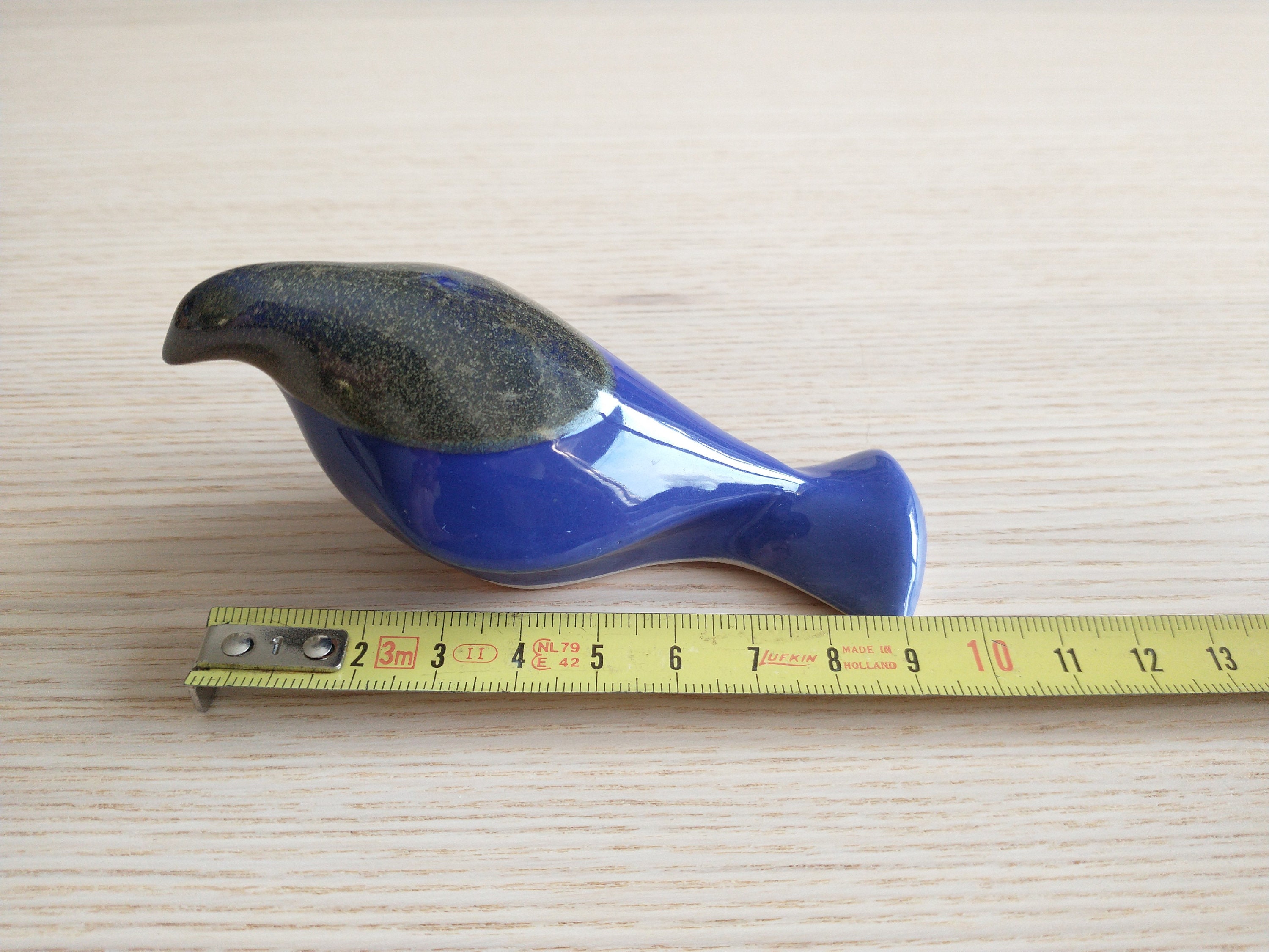 Scandinavian Handmade Blue Bird / Ceramic / Peace - Etsy