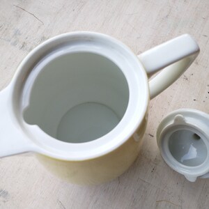 Rare Melitta Yellow White Teapot 1-6, Coffee Pot, Mid-century, Gift ...