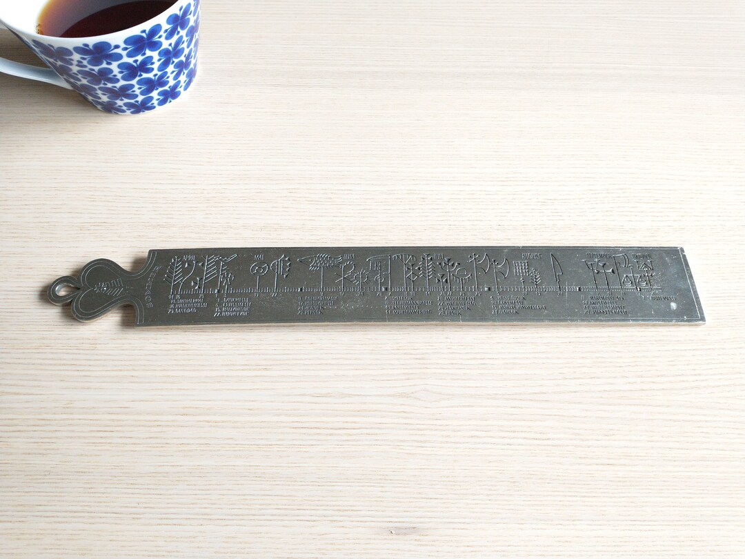 Norwegian Primstav Runic Calendar / Magnus Aase / Folk / Magnus Aase - Etsy