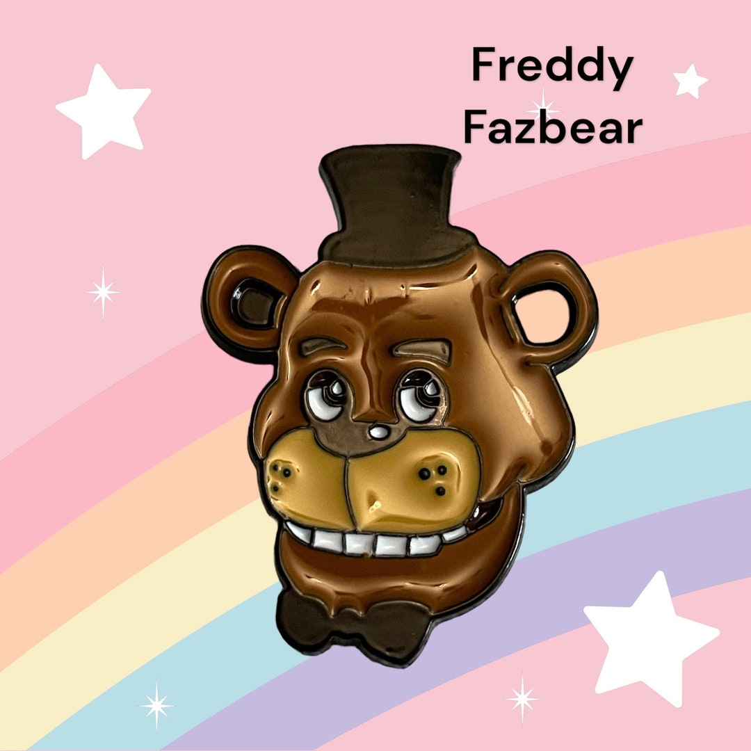 Five Nights at Freddys FNAF Freddy Fazbear Pin - Etsy