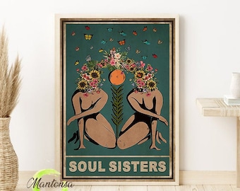 Soul Sister Wall Art - Etsy
