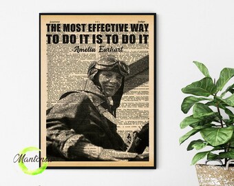 Amelia Earhart Quote - Etsy
