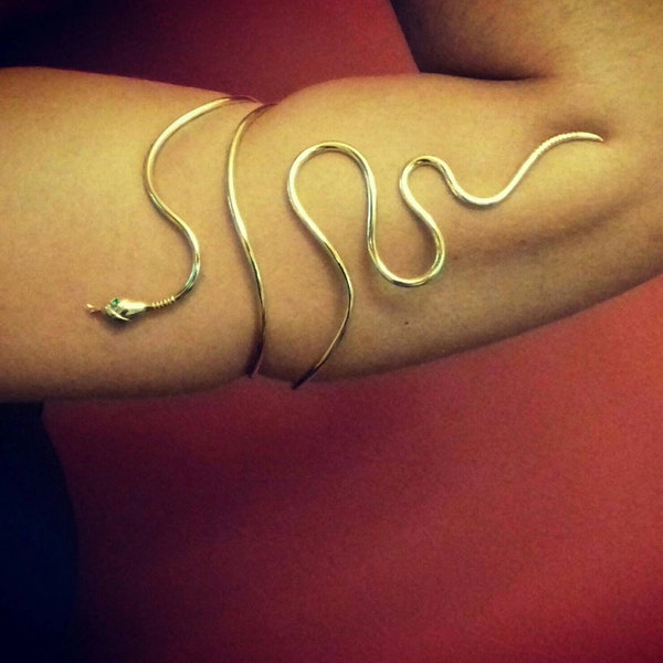 Snake Arm Cuff - Etsy