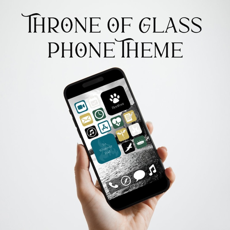 Throne of Glass Wallpaper - Etsy