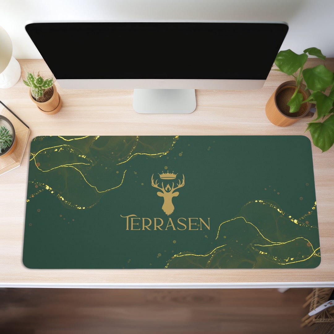 Terrasen Gaming Desk Mat | Bookish Lands Inspired Collection | Throne ...