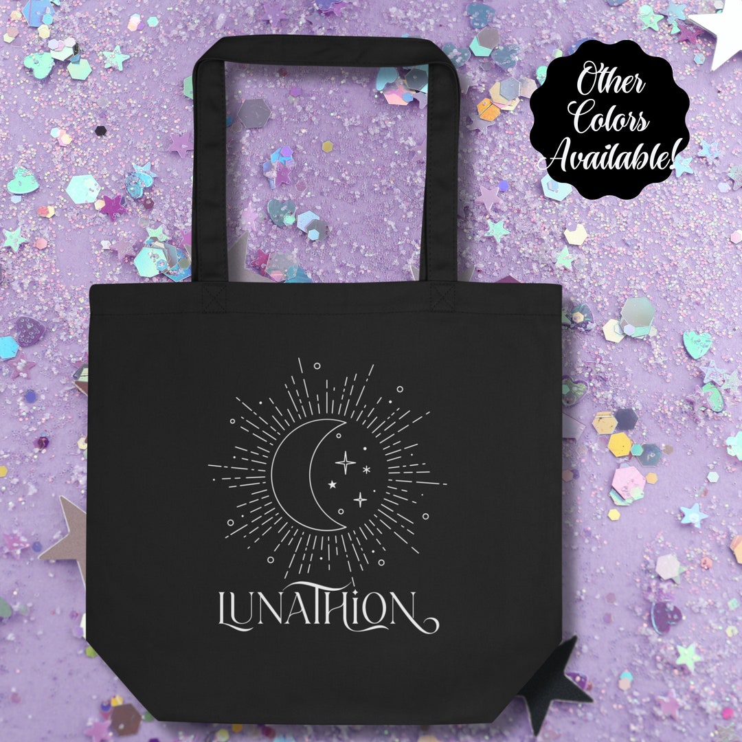 Lunathion Celestial Tote Bag Fantasy & Romance Book Lover Crescent City ...