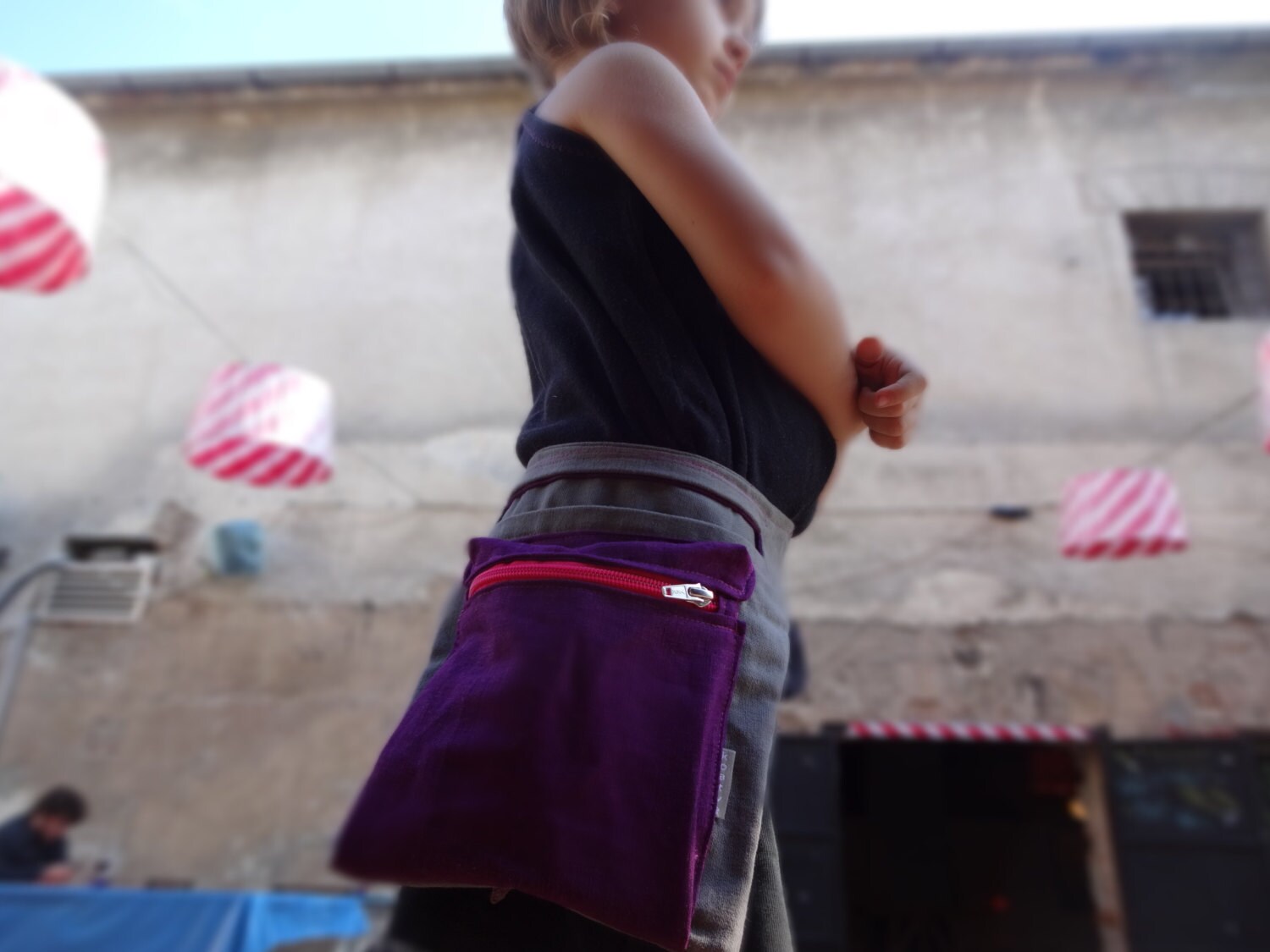 Kids Hip Bag Purple Hip Bag Fanny Pack for Kids Back to School Bag ...