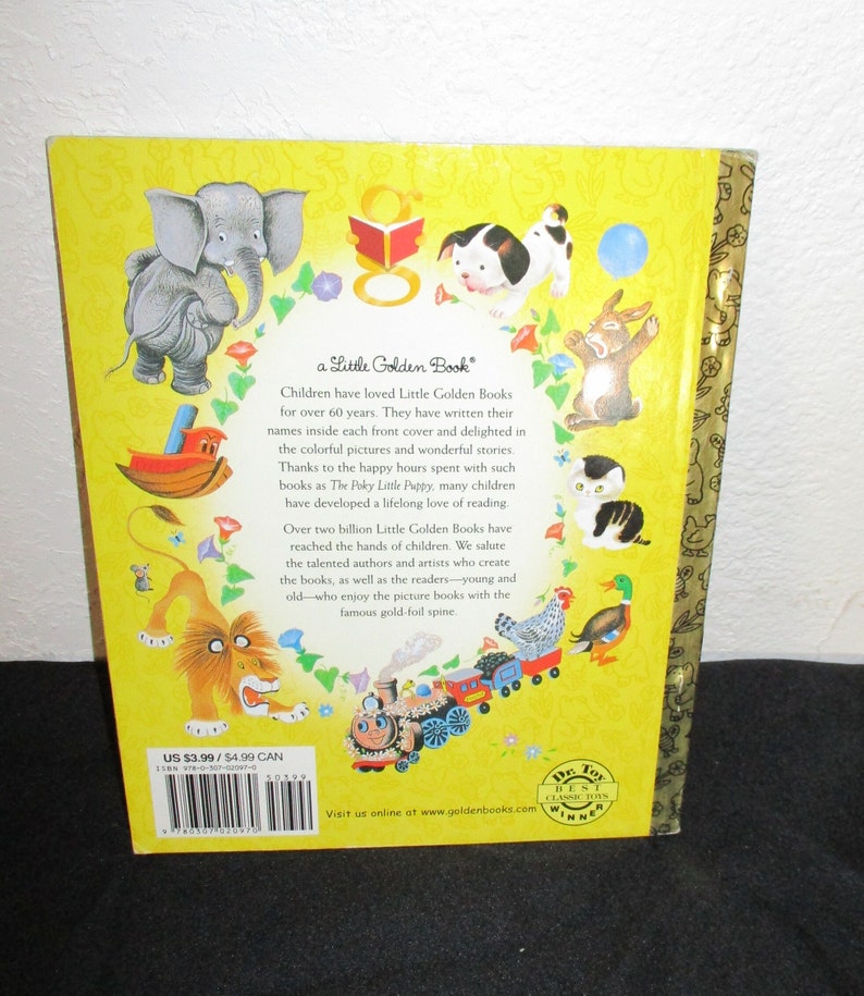 Little Golden Book Classic Tootle by Gertrude Crampton HB - Etsy