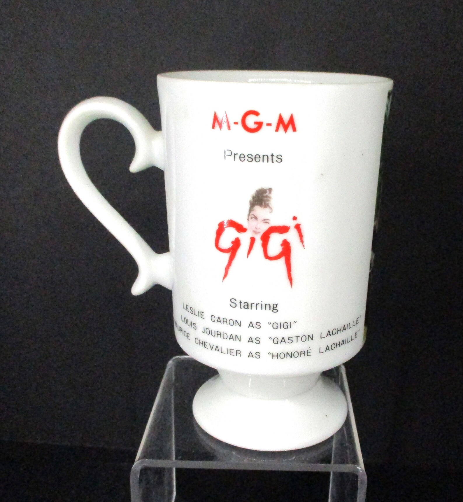 Smug Mug Japan MGM Gigi Footed Coffee Mug W/ Heart Handle - Etsy