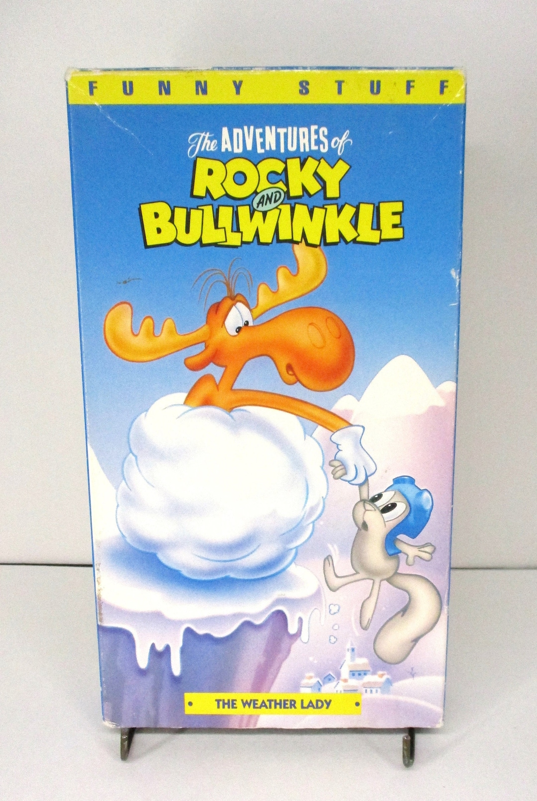 The Adventures of Rocky & Bullwinkle the Weather Lady (VHS) Bill Scott ...
