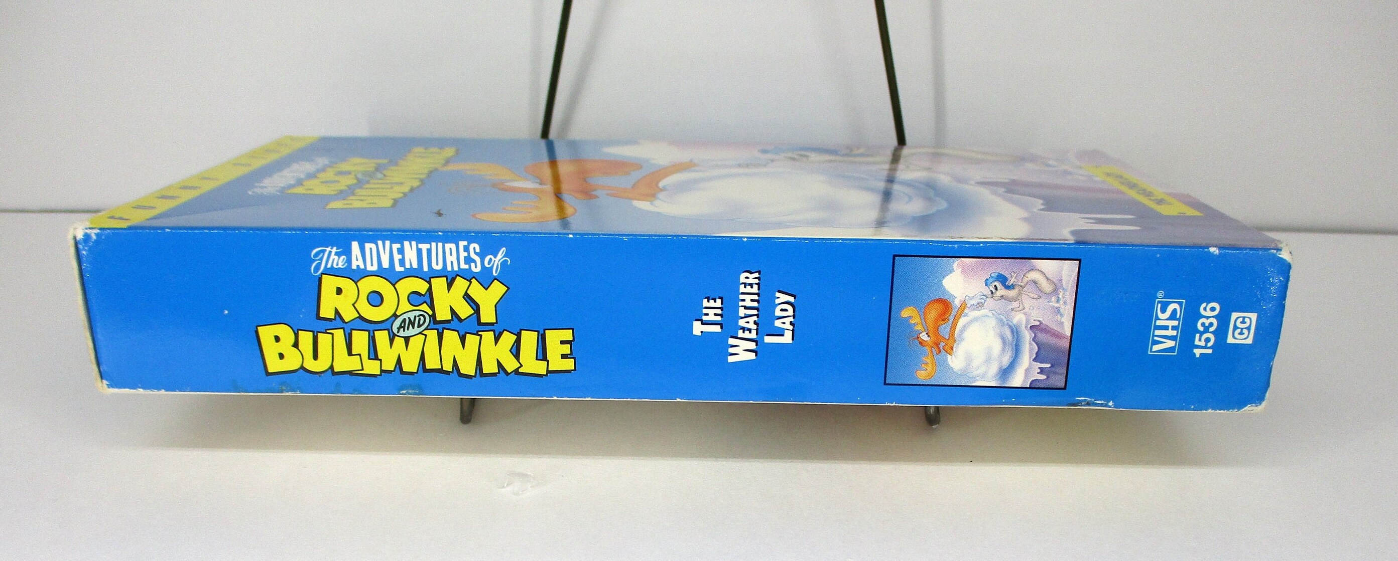 The Adventures of Rocky & Bullwinkle the Weather Lady VHS Bill Scott - Etsy