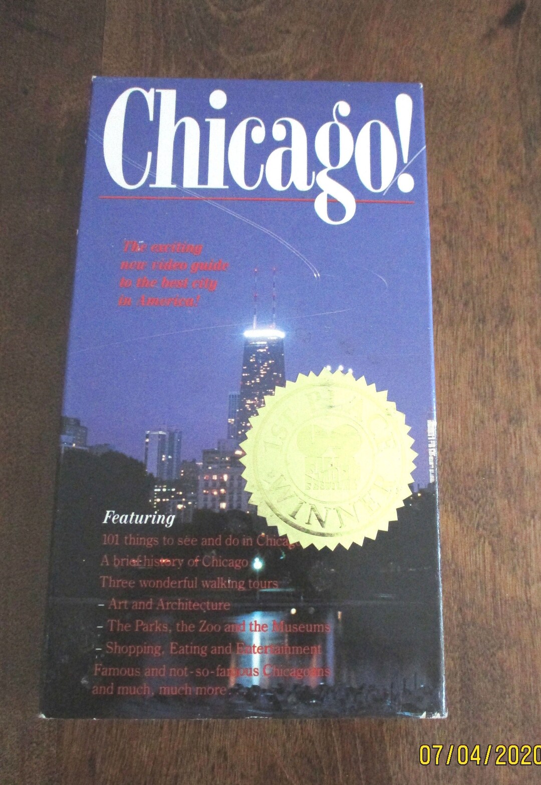 Chicago VHS 1997 Visitor Information, Video Guide - Etsy