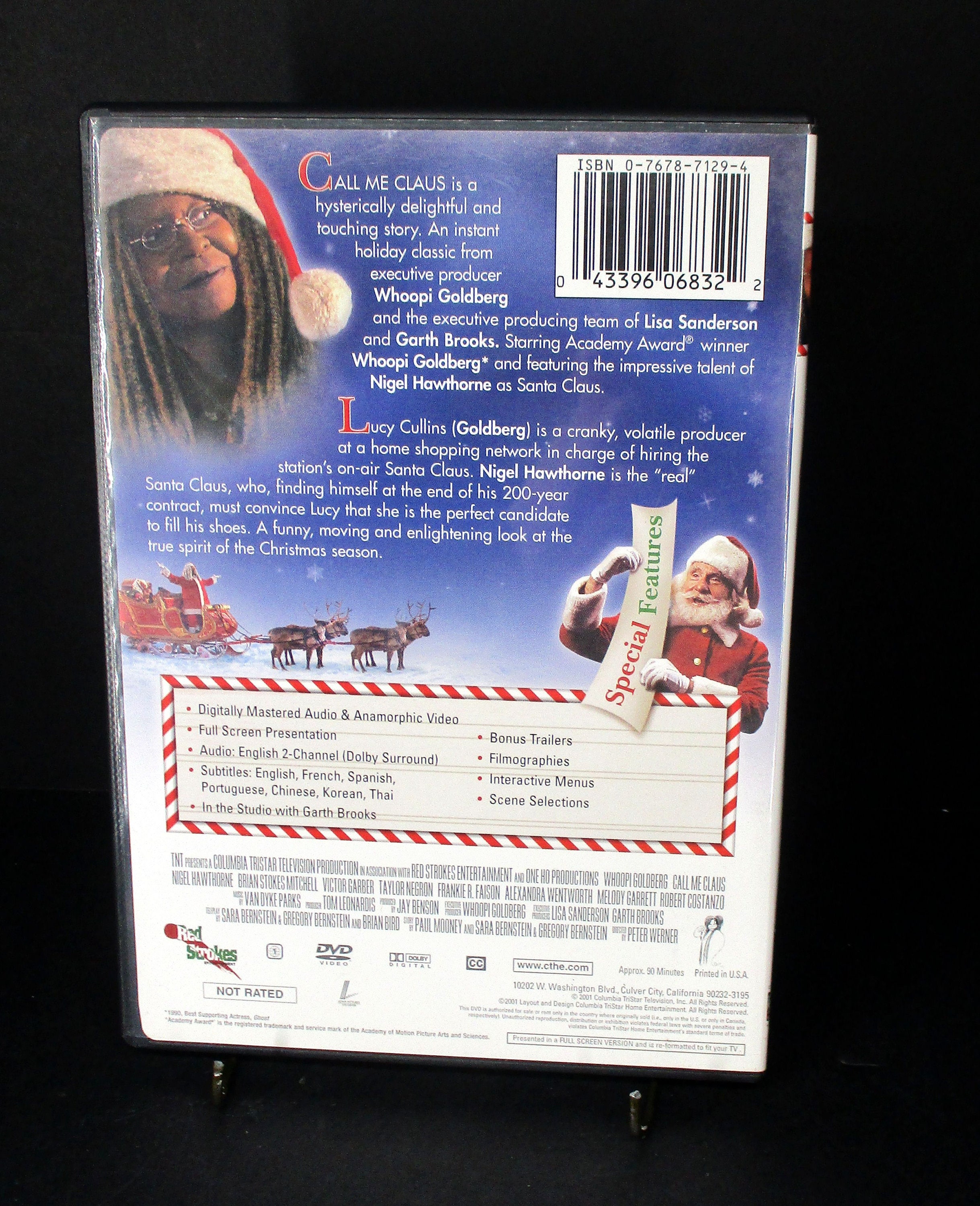 Call Me Claus (DVD, 2001) Whoopi Goldberg, Victor Garber - Etsy