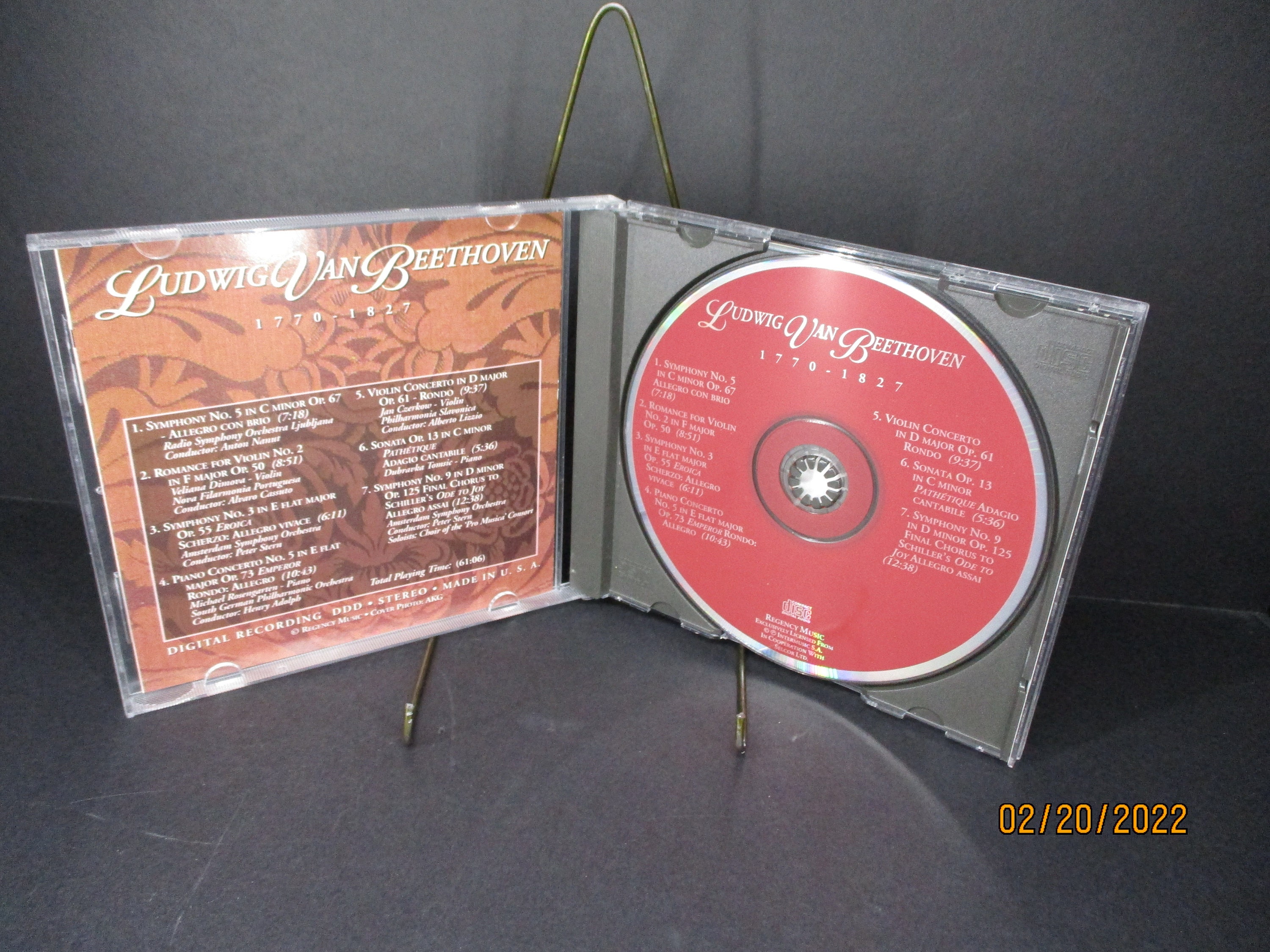 The Masterpiece Collection: Beethoven CD Digitale Opname 60 - Etsy ...