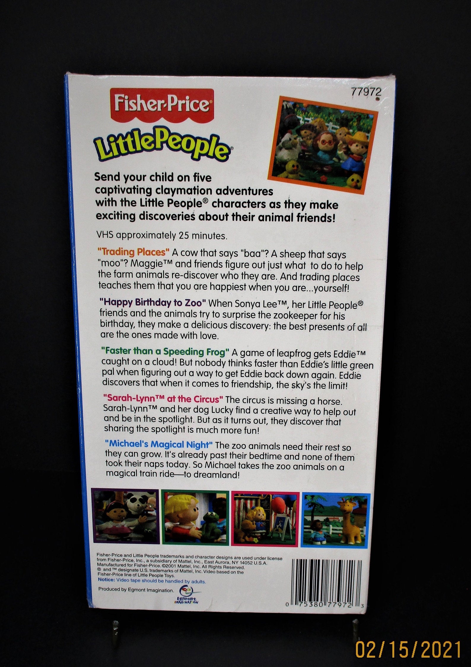 Fisher Price Little People Volume 3: Discovering Animals VHS, 2001 ...