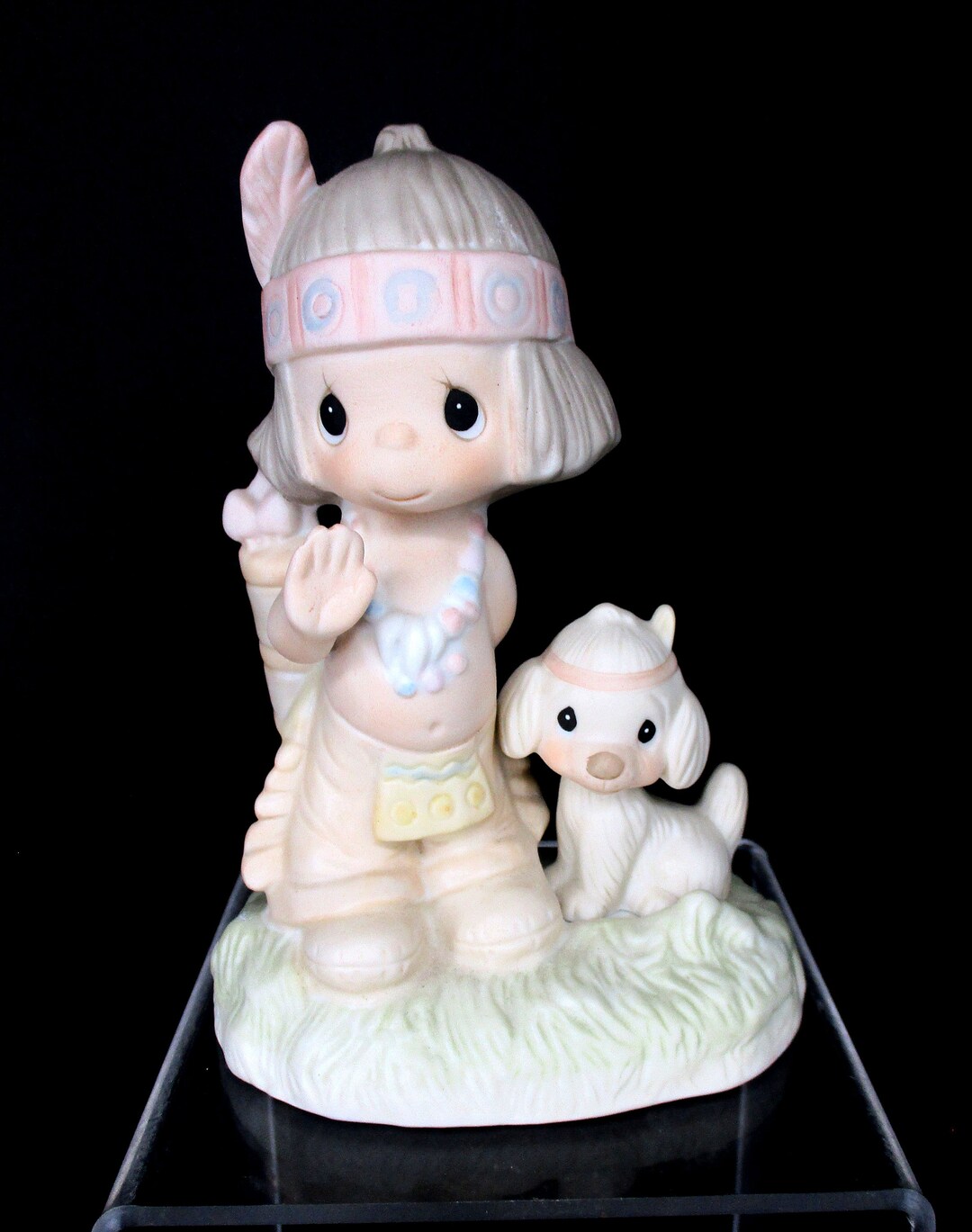 Precious Moments O How I Love Jesus E-1380/B Cross Mark 1984 Retired - Etsy