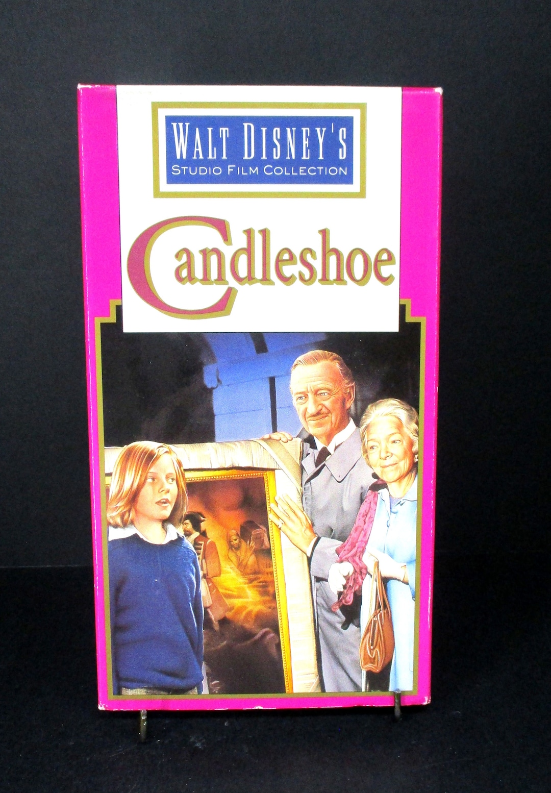 Walt Disney Film Collection Candleshoe VHS, 1997 Jodie Foster, David ...