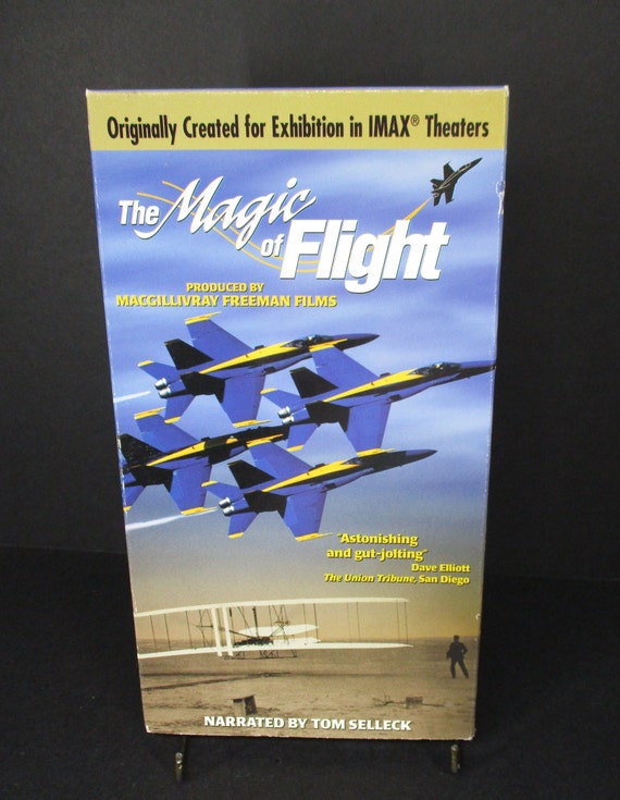 Imax Theaters the Magic of Flight VHS Tape Narrated by Tom | Etsy
