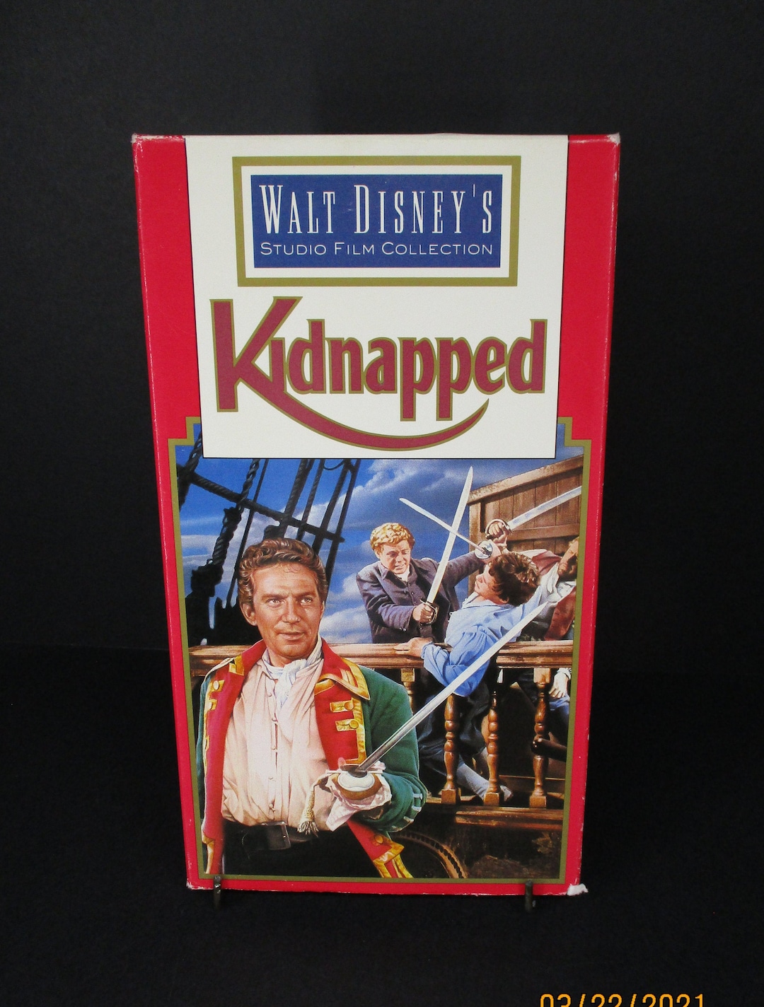 Walt Disney Studio Film Collection Kidnapped (VHS, 1992) Peter Finch - Etsy