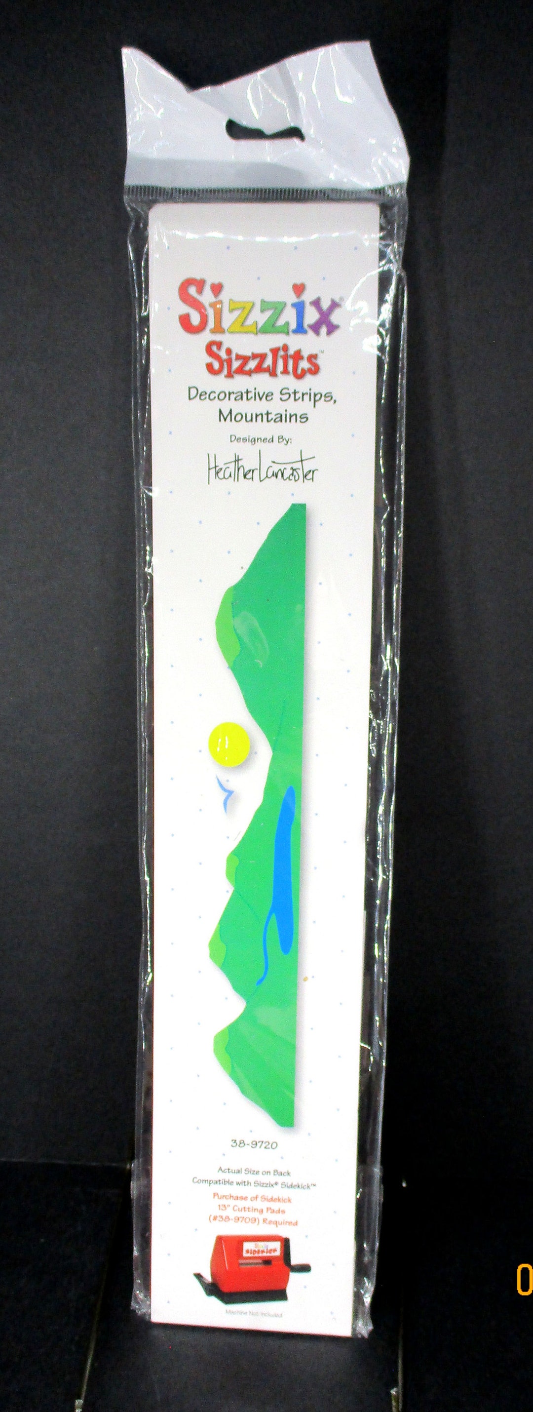 Sizzix Sizzlits Decorative Strips Mountains by Heather Lancaster Die ...