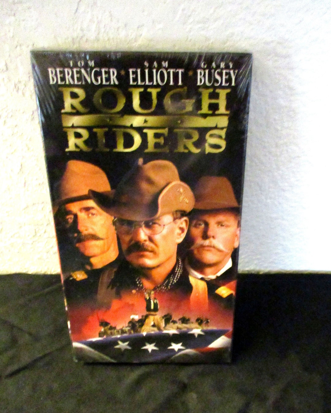 Rough Riders VHS 1997 George Hamilton, Sam Elliot, Tom Berenger Brand ...