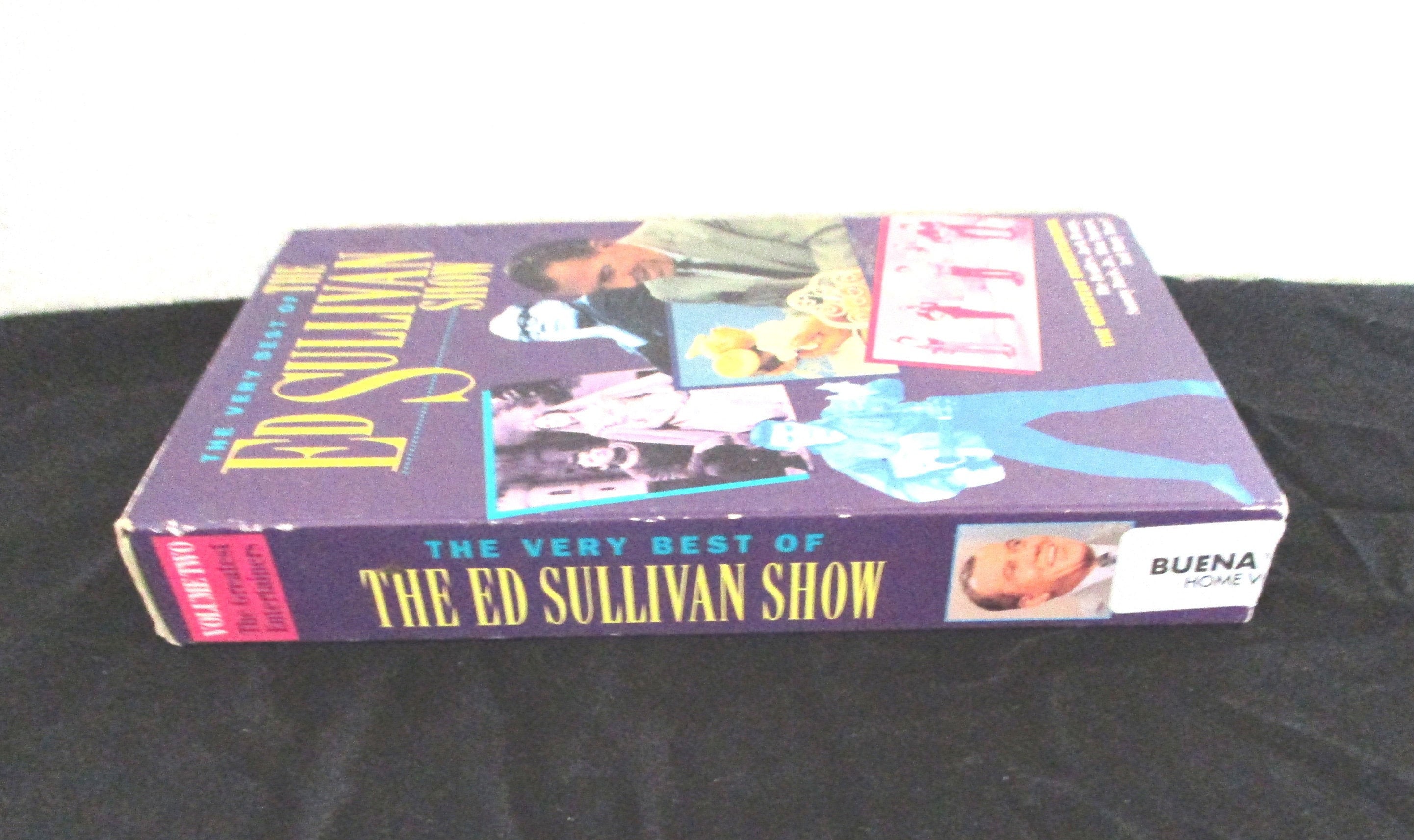 The Very Best of the Ed Sullivan Show Vol 2 VHS 1992 the - Etsy Sweden