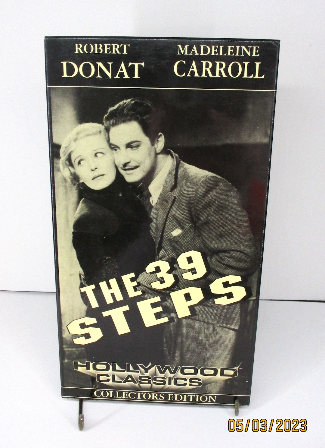 Alfred Hitchcock's the 39 Steps (VHS, 1994, Collector's Edition) Robert ...